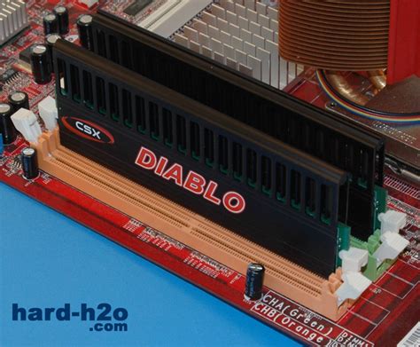 Memoria RAM DDR CSX Diablo X GB PC Hard H O Com