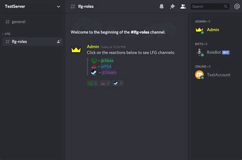 Github Bpbuchdiscord Role Bot Control Discord Roles With Reactions