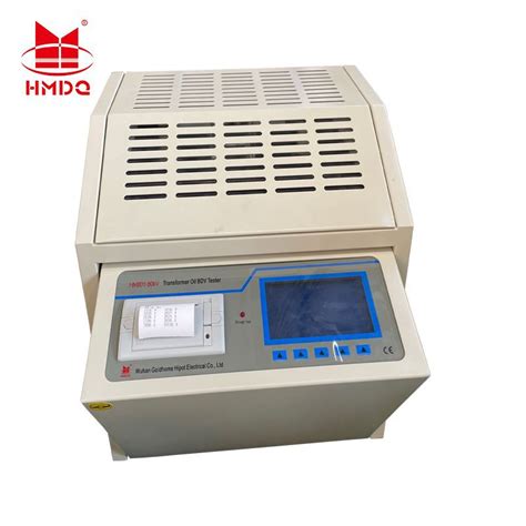 China Bdv Tester Transformer Oil Breakdown Voltage Tester Hm801