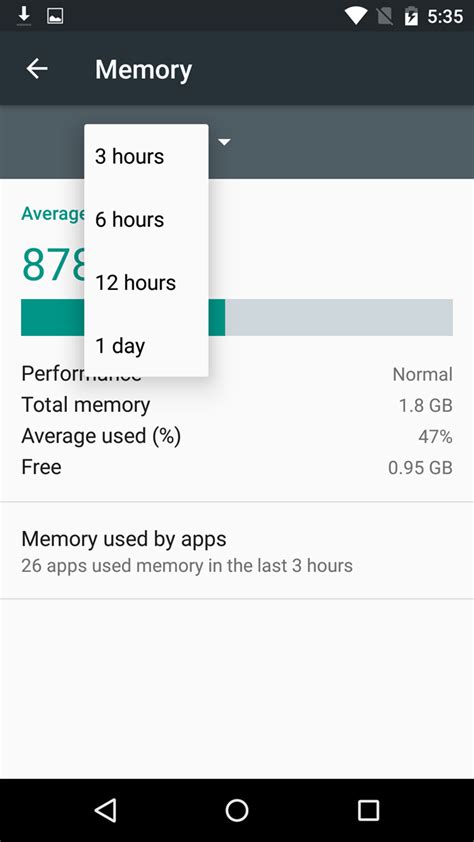 Android M Feature Spotlight Preview Revamps The Memory Settings Menu User Interface