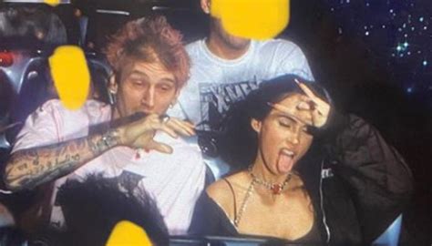 Mgk Wishes Twin Flame Megan Fox Happiest Birthday Photos