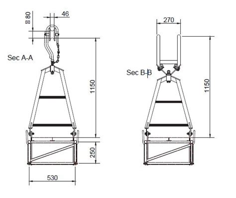 017WORKING PLATFORMRECTANGULAR SECTION TE M A