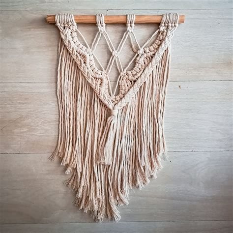 Kit Mural Macramé Básico Tutorial Ananay Home