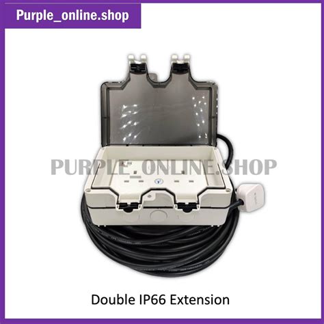 Heavy Duty Ip66 Weatherproof Waterproof Outdoor Trailing Extension Socket 1mm Trs Cable 1 5mm