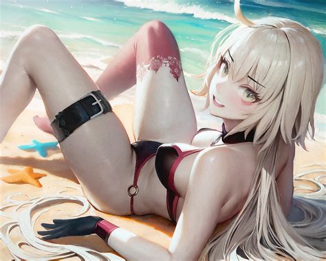 Jeanne Darc Alter And Jeanne Darc Alter Fate And 1 More Drawn By