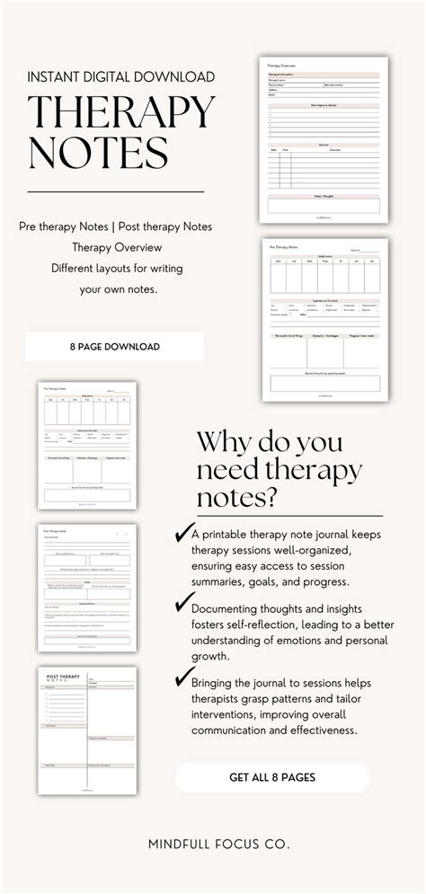 Therapy Notes Therapy Session Log Pre And Post Therapy Session Notes