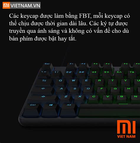 B N Ph M Xiaomi Gaming Rgb Mi Vi T Nam Ph N Ph I Ch Nh H Ng