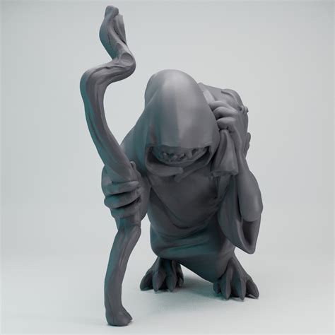 Hot Goblin Minion With Staff