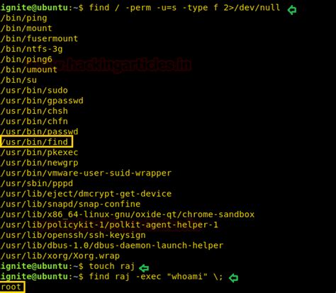 Linux Privilege Escalation Using SUID Binaries