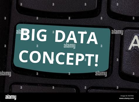 Word Writing Text Big Data Concept Business Concept For Extremely Large Sets That May Be