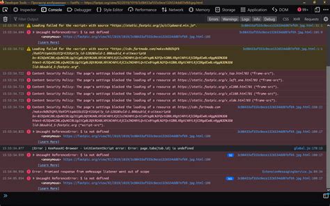 Firefox Ublock Blocks Tm So No Scripts Can Run · Issue 1634