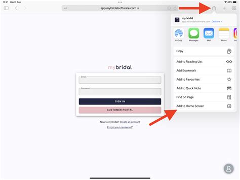 Add App Icon To Desktop Mobile Or Tablet