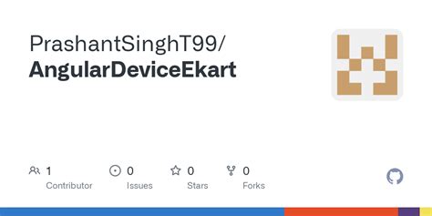 GitHub PrashantSinghT AngularDeviceEkart