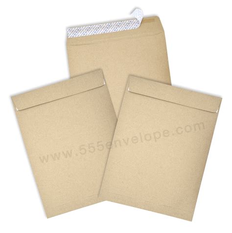 ซองเอกสาร เบอร์ 10 X 13 นิ้ว สีน้ำตาล Ba พร้อมกาวซิลิคอน ซองใส่กระดาษ A4 555envelope