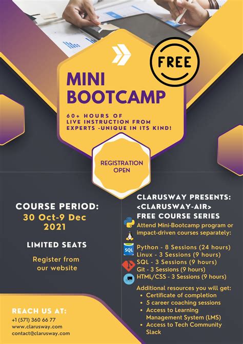 Python Html Css Sql Linux Bootcamp Freebootcamp Hi Tech Engg