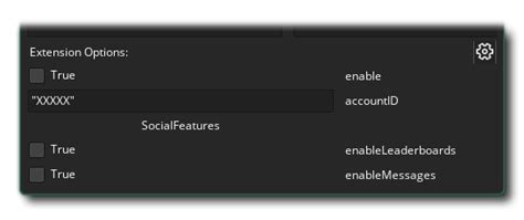 The Extension Editor
