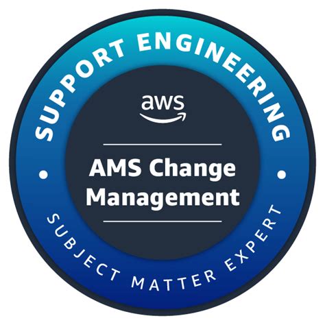AMS Change Management Subject Matter Expert Credly