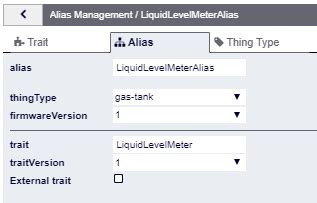 Manage Trait Alias