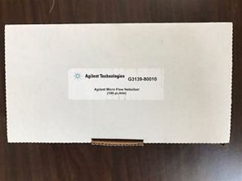 Agilent 7700 7900 8800 Microflow Nebulizer Pn G3139 65100 Spw Industrial