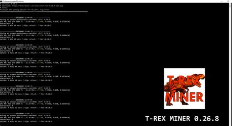 T Rex Miner 0268 Download And Setup Gpu Miner Ethw Etc T Rex Miner 0268 Download And Setup Gpu Miner Ethw Etc