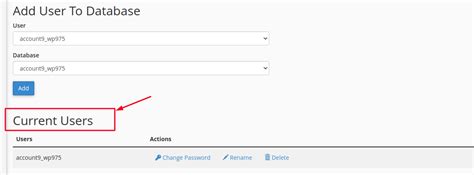 How To Change MySQL User Password From CPanel QualiSpace Knowledge Base