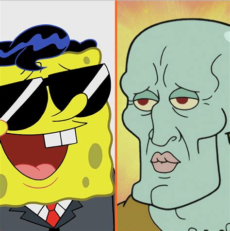 Spongebob Squarepants Squidward Handsome
