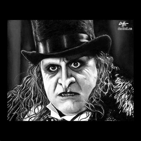 Penguin Batman Returns Oswald Cobblepot Joker Danny Devito Dark Art