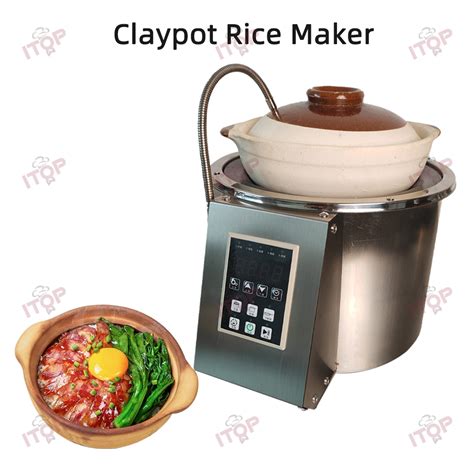 Commercial Restaurant Claypot Cooker Light Wave Heating Casserole Pot Stove Programmable Clay