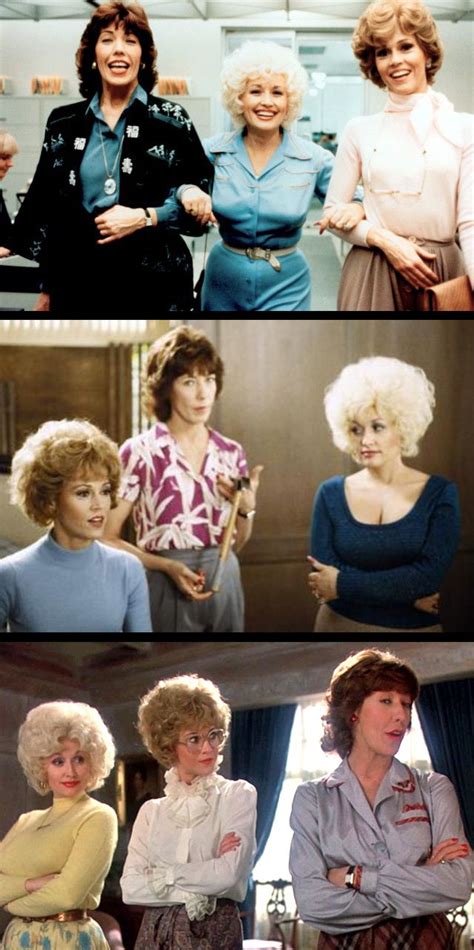 Dolly Parton Jane Fonda And Lily Tomlin In 9 To 5 1980 Costume Designer Ann Roth 9 To 5