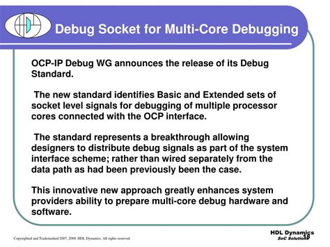 ppt introduction to challenges in system and soc debug powerpoint