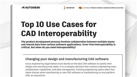 CAD Interoperability Autodesk
