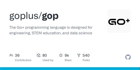GitHub Goplus Gop The Go Programming Language Is Designed For Engineering STEM Education