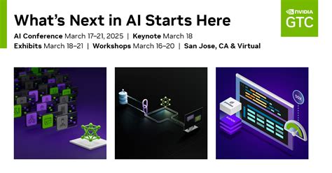 Gtc Developer Conference Sessions Nvidia Gtc 2025