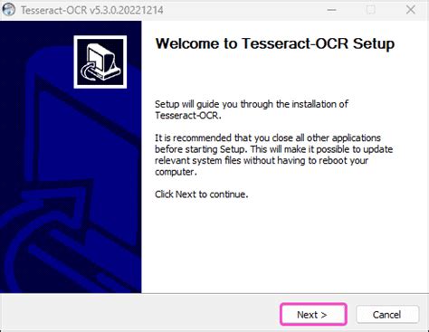 Installing Tesseract OCR On Windows Devices