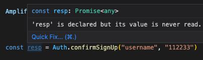 RFC Amplify JS TypeScript Improvements Issue Aws Amplify Amplify Js GitHub