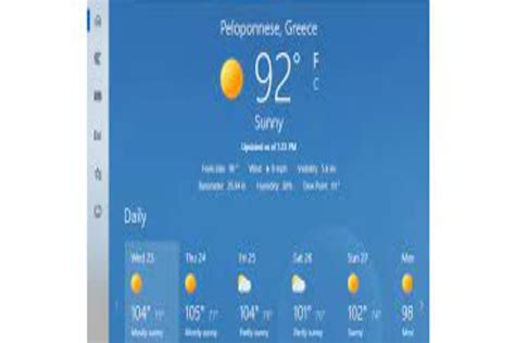 Change Weather Widget Temperature To Fahrenheit Or Celsius In Windows Hawkdive Com