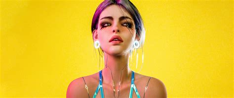 2560x1080 Ciri X Cyberpunk Minimal 5k Wallpaper2560x1080 Resolution Hd