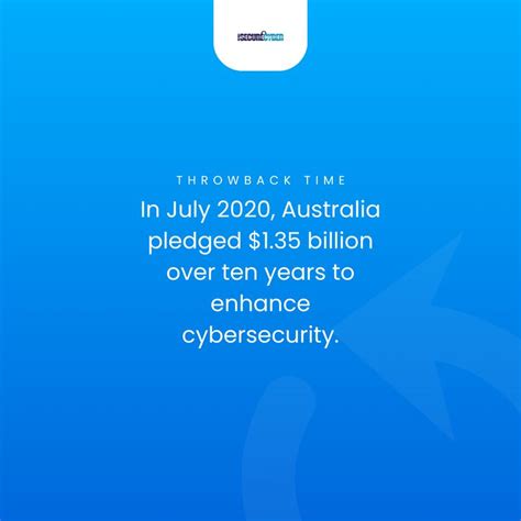 Throwback To July 2020 📅 When The Australian Government Made A Monumental Move To Strengthen The