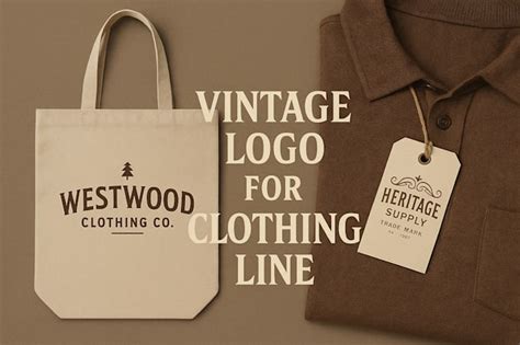 Vintage Logo For Clothing Line Retro And Timeless Designs By Emmy Wweb
