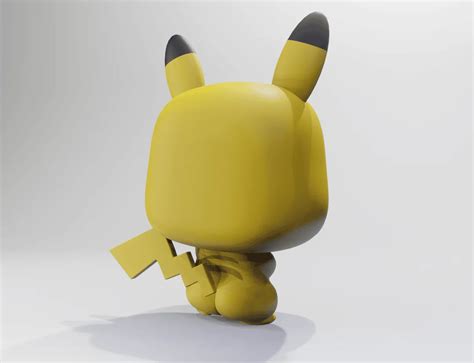 3d Printer Files 3mf File Grumpy Pikachu Creality Cloud