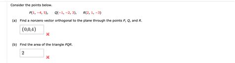 Solved Consider The Points Below Chegg
