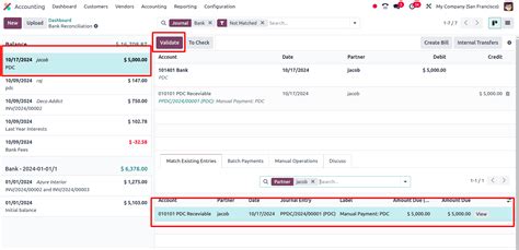 How To Manage Post Dated Pdc Cheques Of Customer Invoices In Odoo 18