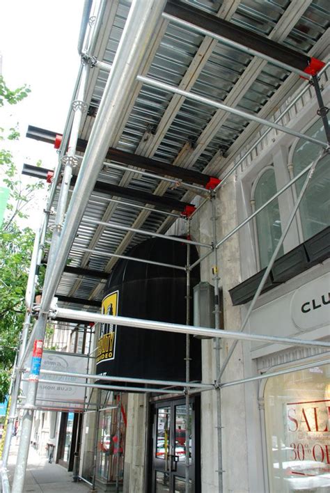 Emergency Canopy And Scaffolding For Quick Protection In Philadelphia