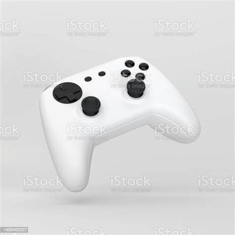 명확한 배경에 조이스틱3d 일러스트레이션 게임패드에 대한 스톡 사진 및 기타 이미지 게임패드 조이스틱 3차원 형태 Istock