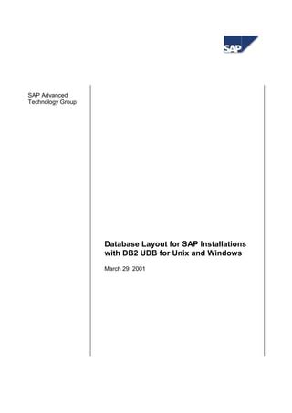 Sap On Udb Layout PDF