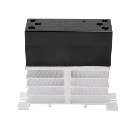 BERM Solid State Relay Flame Retardant Insulated Shell DC To AC Relay For Motor Control DC V