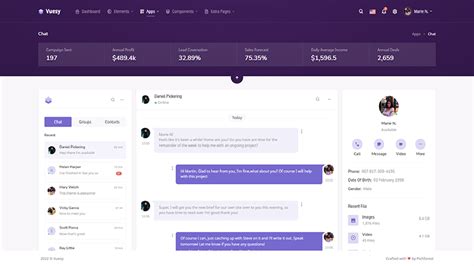 Vuesy Symfony Admin Dashboard Template Themesdesign