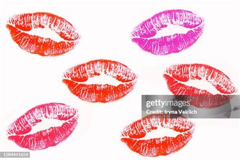 Kissing Lipstick Photos And Premium High Res Pictures Getty Images
