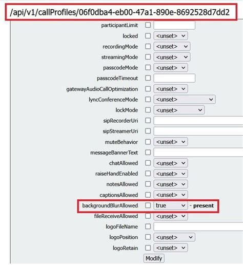 Configure Blur Background Like Webex Meeting On Cisco Meeting Webapp Calls Cisco