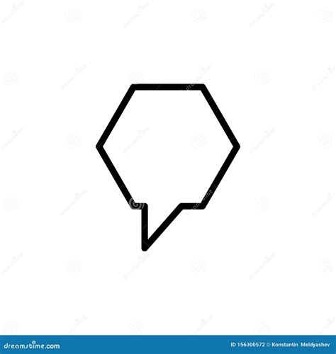Bubble Chat Icon Simple Thin Line Outline Vector Of Chat Bubble Icons For Ui And Ux Website